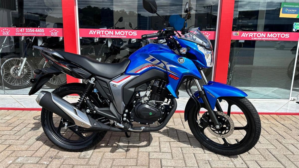 Haojue DK160 2025: Motor, Design, Características e Ficha Técnica!